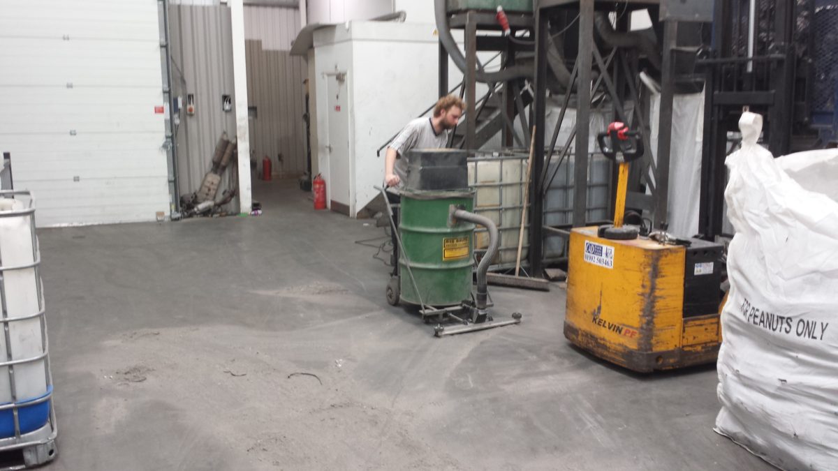 Big Brute Industrial Vacuum Cleaner helps recovery of precious metals ...